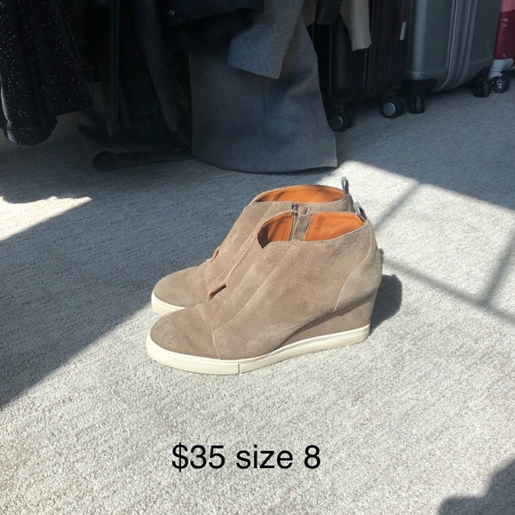 Paolo | Shoes | Linea Paola Felicia Wedge Bootie | Poshmark